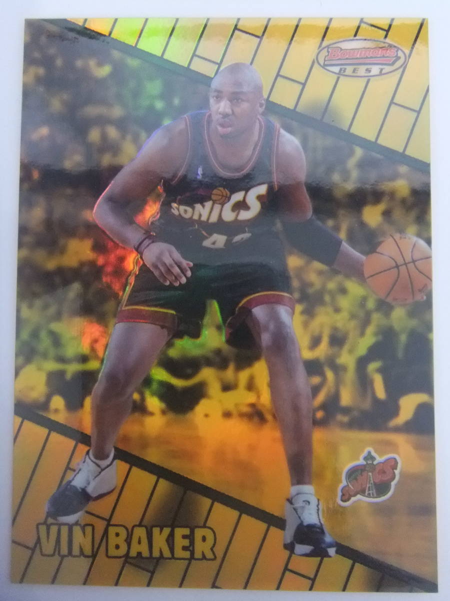 SALE 1999-00 Bowman's Best Refractors #13 Vin Baker 309/400 Basketball/NBA/トレカ/Topps(その他)｜売買された ...