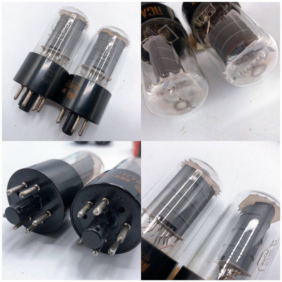 RCA 真空管 6V6GTA 407A 6FD7 International インターナショナル 6DR7 6EA7/6EM7 13点まとめ ...