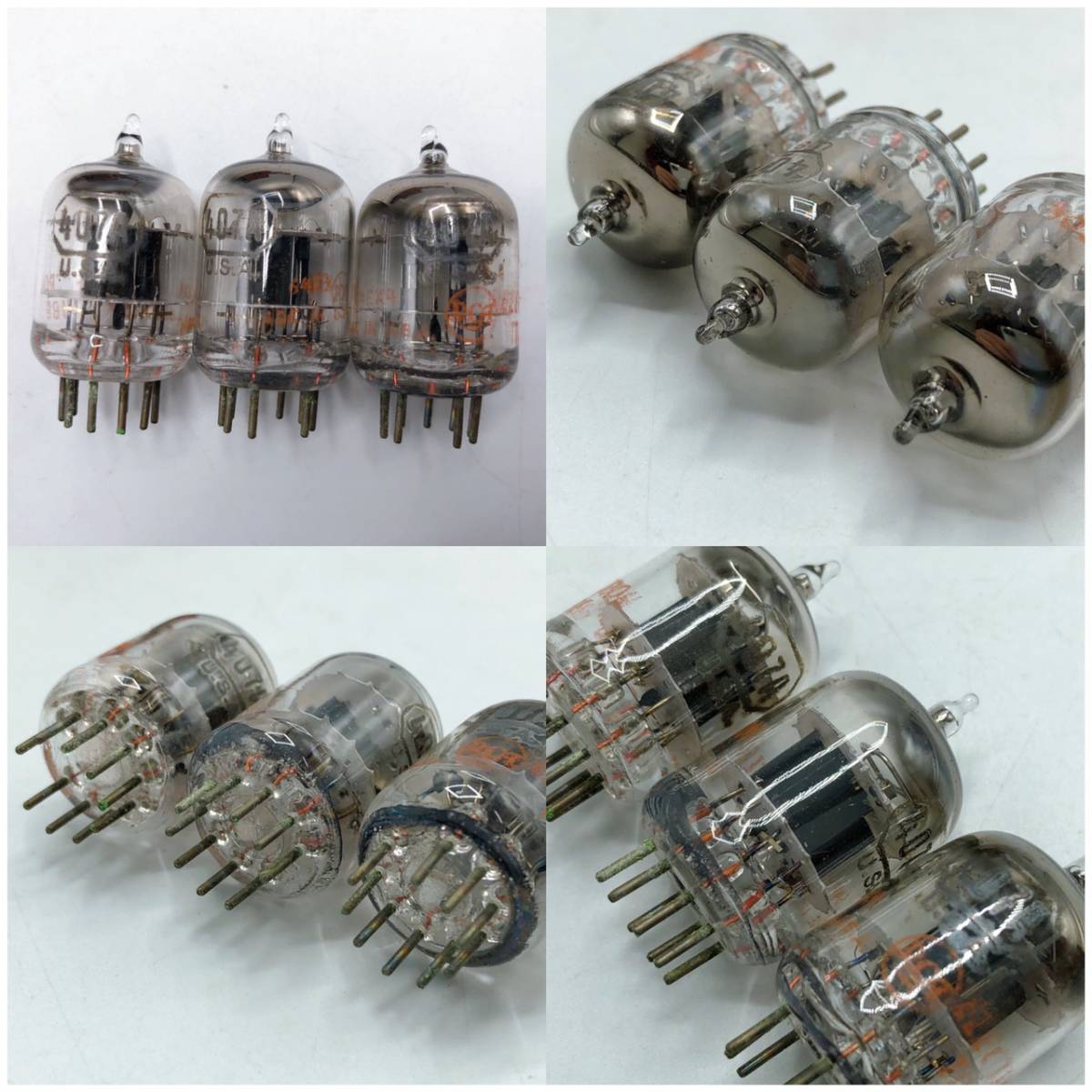 RCA 真空管 6V6GTA 407A 6FD7 International インターナショナル 6DR7 6EA7/6EM7 13点まとめ ...