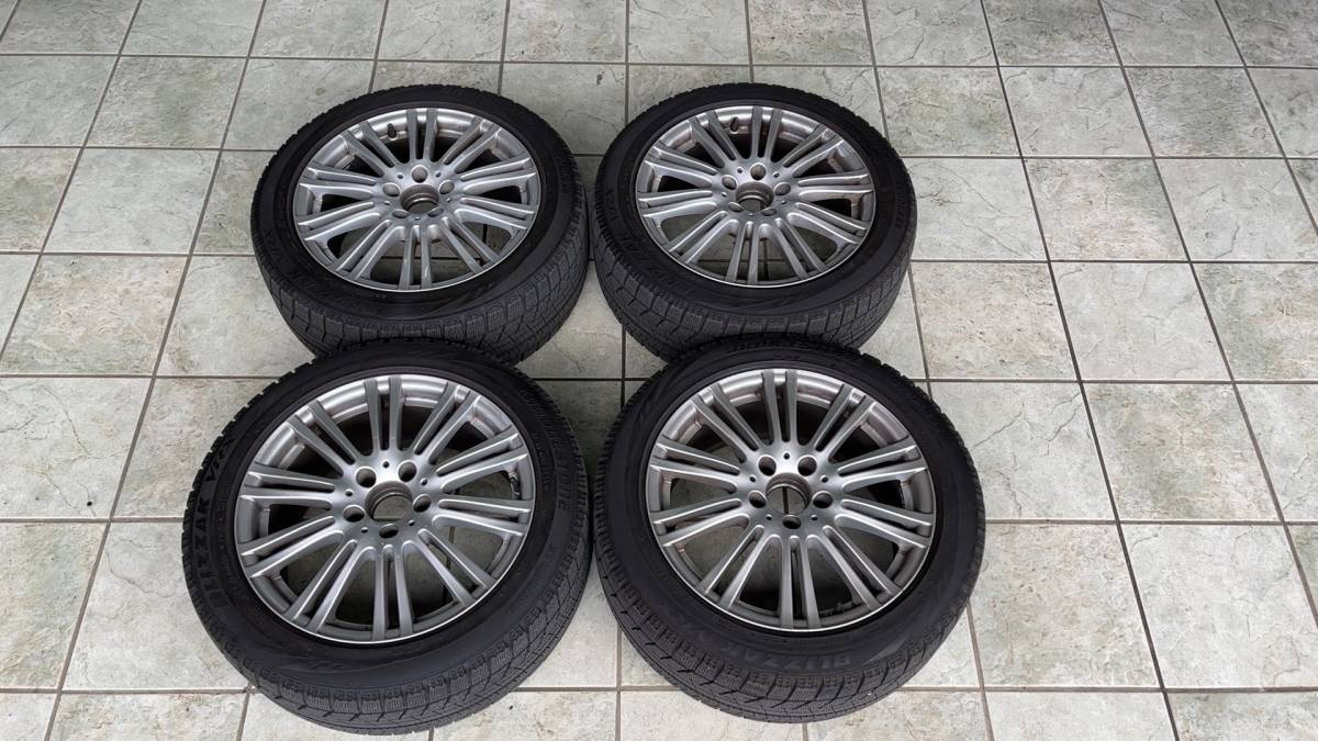 純正メルセデスベンツ Eクラス W212型 A2124010302 8J×17インチ ET＋48 ホイール＆スタッドレスタイヤ 4本セット ...