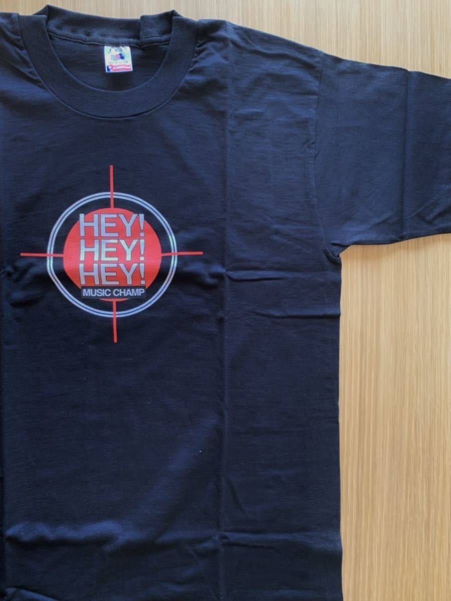 hey hey hey Tシャツ 半袖 丸首 黒色 L メンズ 90s ダウンタウン(Tシャツ)｜売買されたオークション情報、yahooの商品 ...