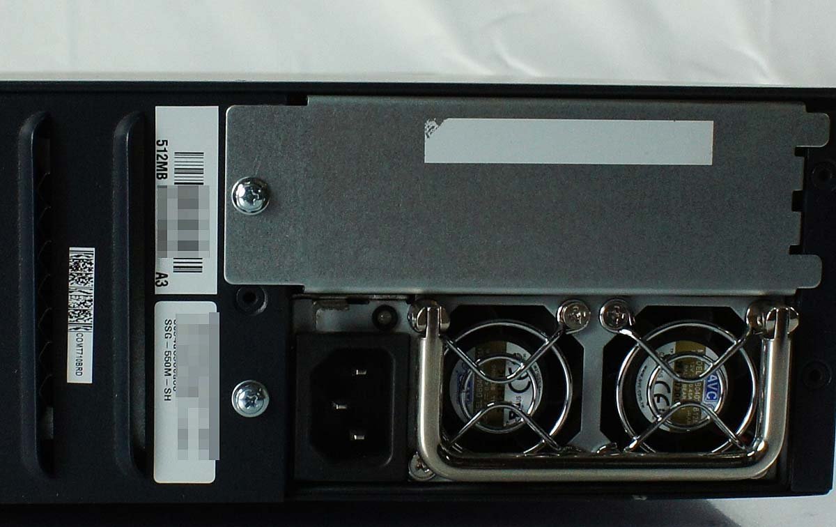 初期化済 Juniper Networks SSG-550M-SH ジュニパーネットワークス セキュア サービス ゲートウェイ セキュリティ ...