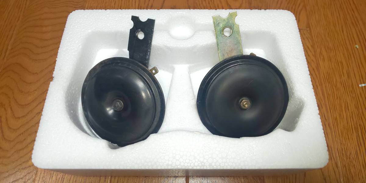 KNIGHT HORN ナイトホーン マツダ RX-7 FD3S 後期6型 純正 デュアルホーン 2個セット KM-80G1 KM-80F1 ...