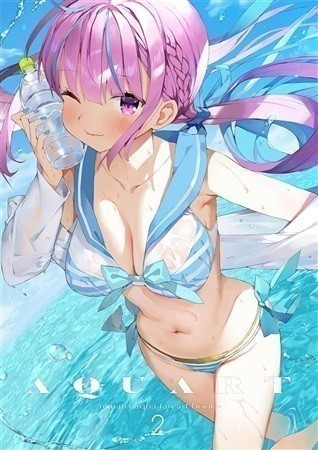 AQUART2 まかろん大帝 同人誌 フルカラーイラスト集 バーチャルユーチューバー 湊あくあ 白上フブキ VTuber(イラスト集、原画集)｜売買されたオークション情報、yahooの商品情報 ...