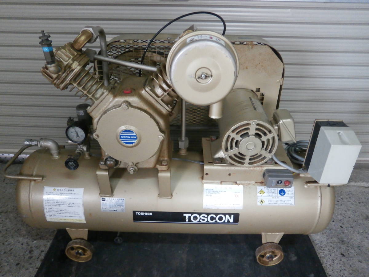 東芝 SP10-22T7 200V3相 2.2kw エアーコンプレッサー C358(コンプレッサー)｜売買されたオークション情報、yahooの商品情報をアーカイブ公開 - オークファン ...