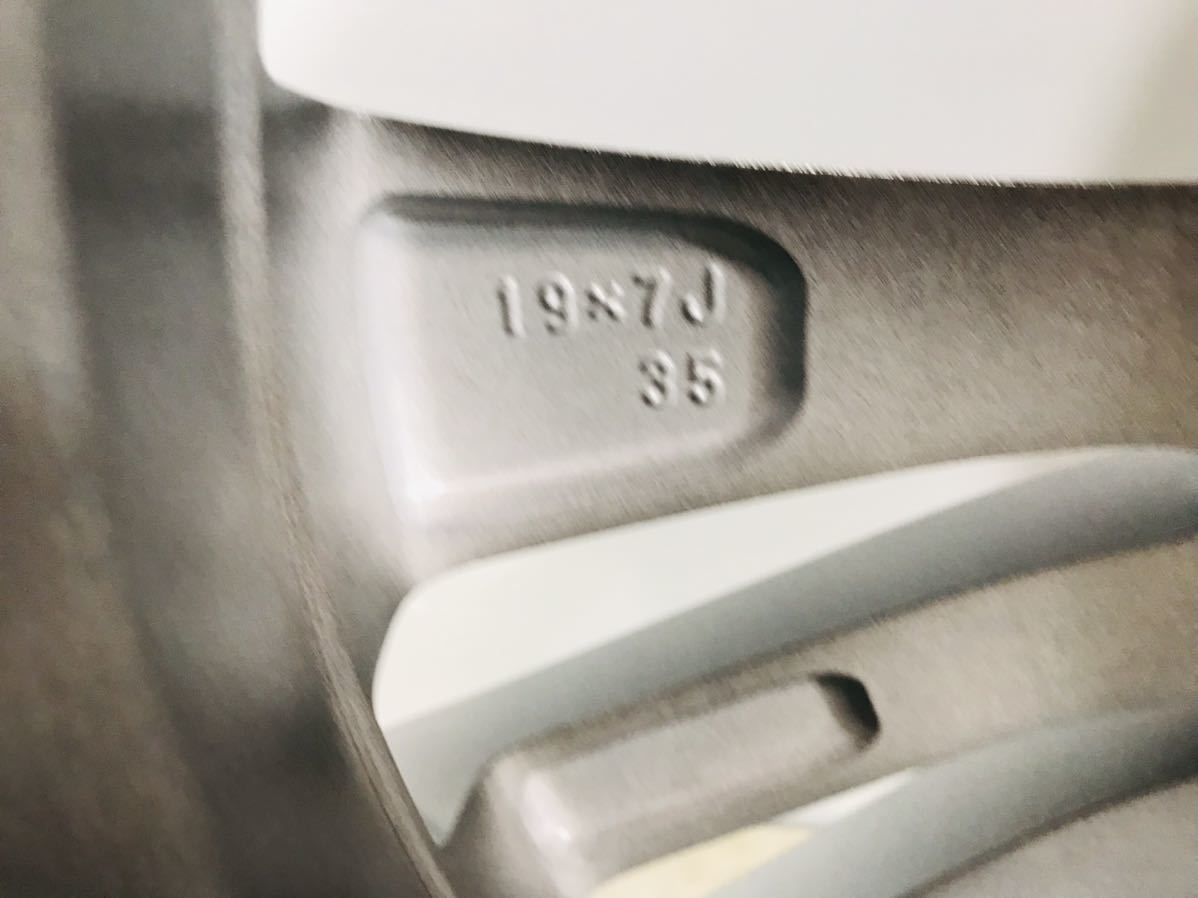 トヨタ ハリアー 純正 ホイール 19インチ 純正ホイール 4261A-48290 7.5J 220456(5穴)｜売買されたオークション情報 ...