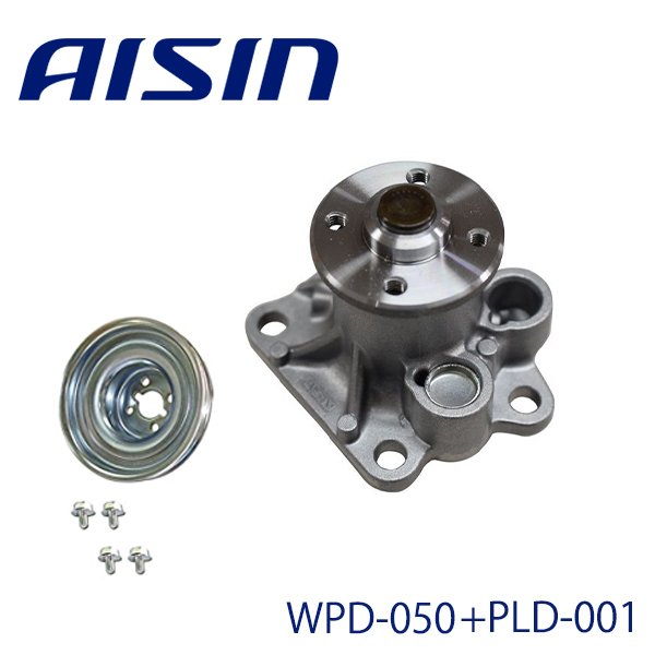 AISIN アイシン精機 ウォーターポンプ 対策プーリー セット WPD-050 PLD-001 ダイハツ タント カスタム L375S ...
