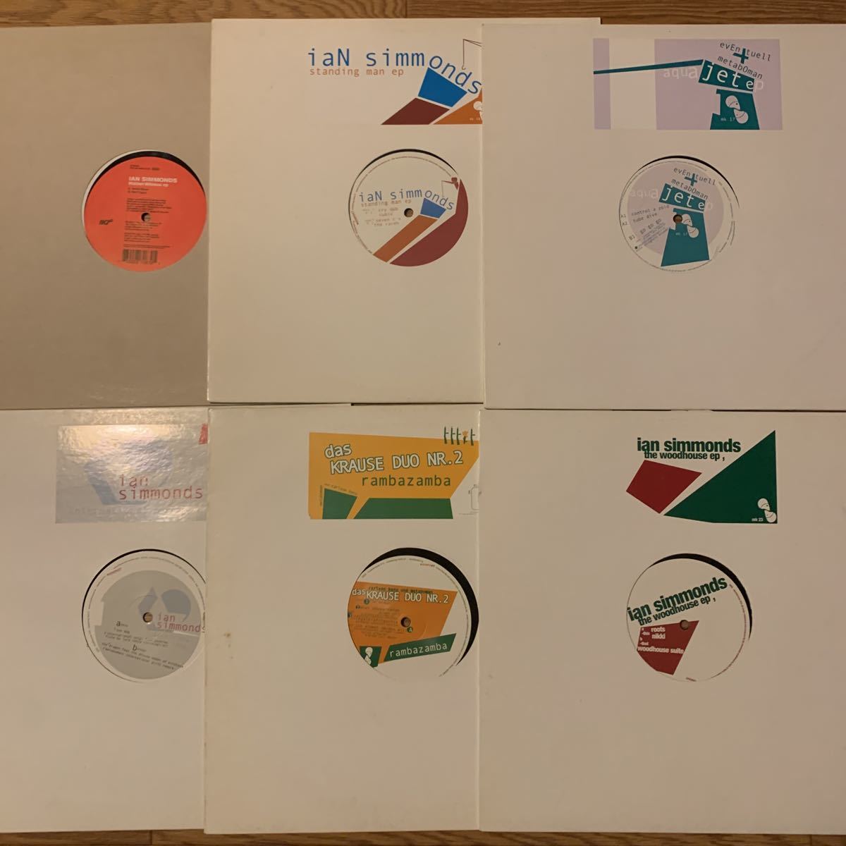 Ian Simmonds/Musik Krause 6枚セット Das Krause Duo Nr.2 Even Tuell ...