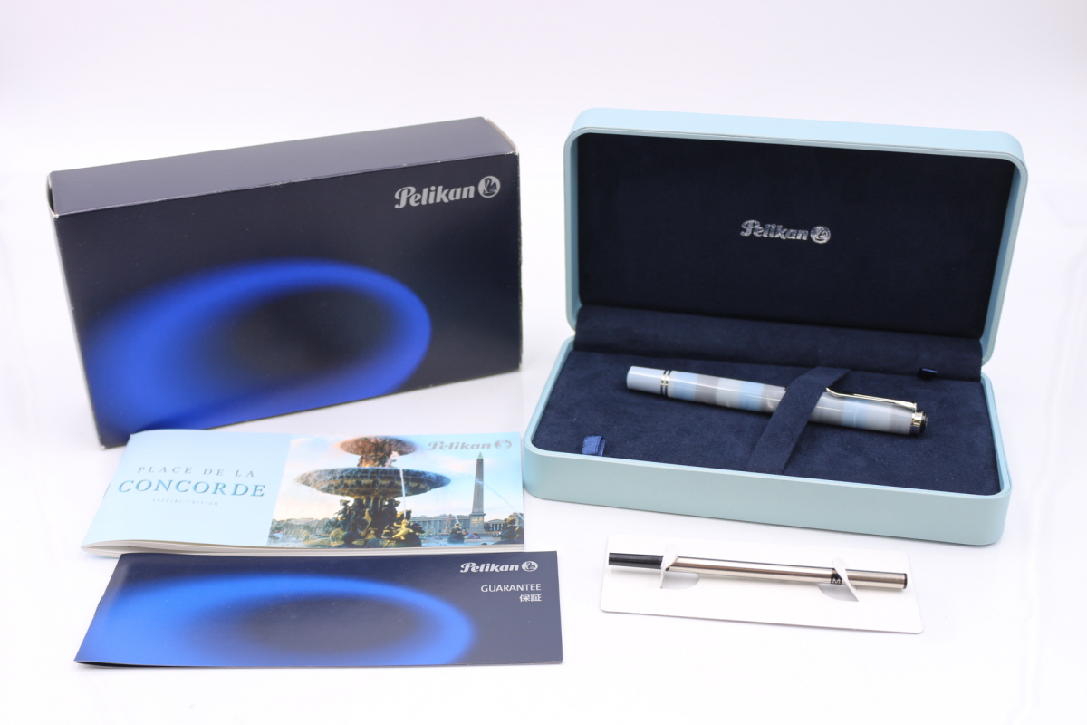 行董 保管品 Pelikan ペリカン ローラーペン ローラーボール 史跡シリーズ CONCORDE コンコルド R620 100本限定 ...