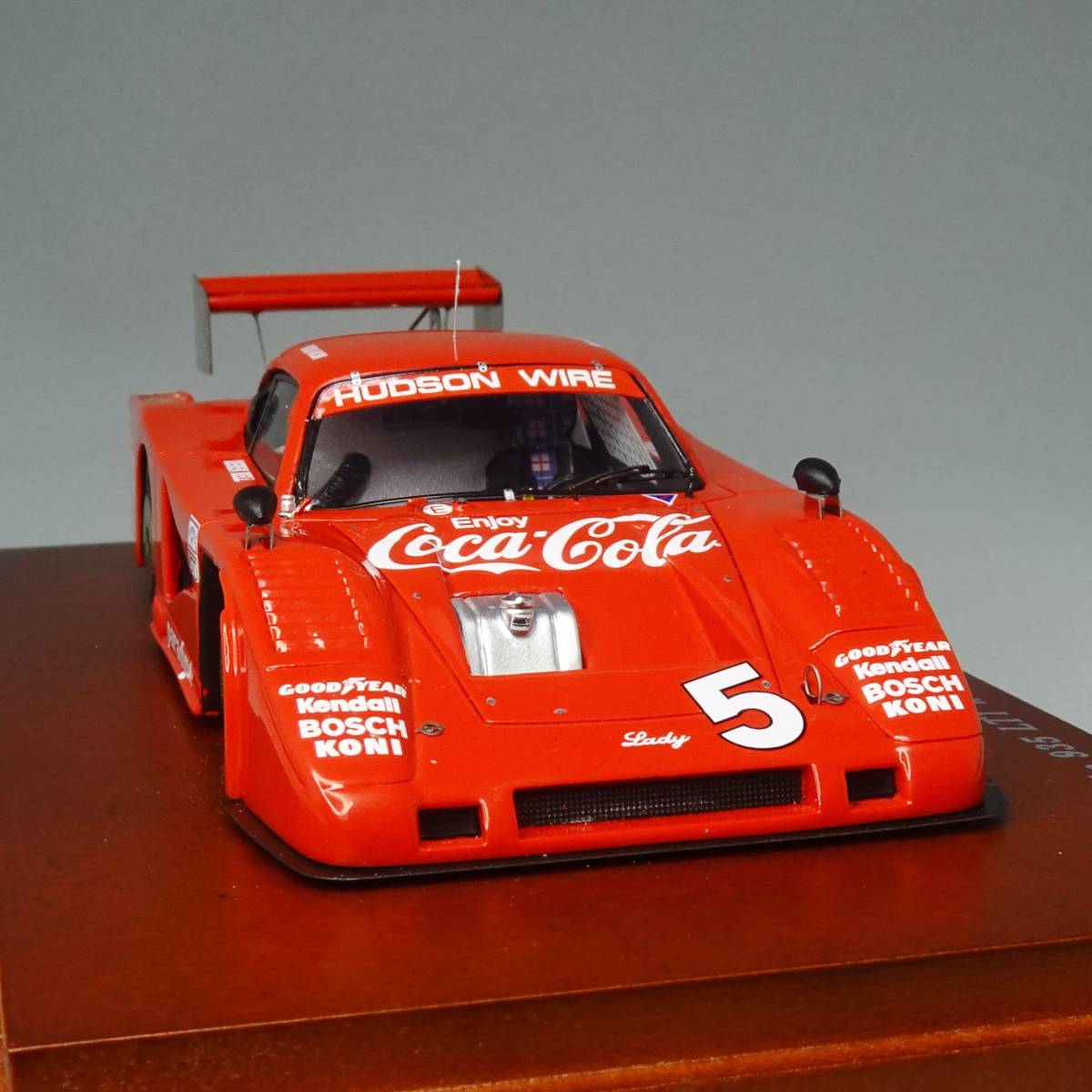 絶版 TSM-MODEL 1/43 Coca-Cola Porsche 935 LT1 ＃5 1982 Road Atlanta Bob ...