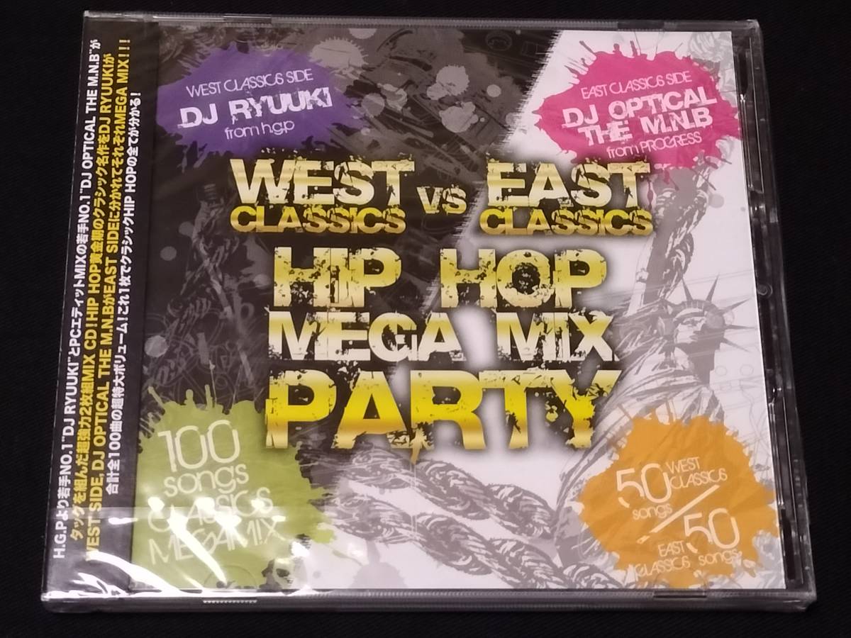 2CD DJ RYUUKI&DJ OPTICAL THE M.N.B/WEST VS EAST CLASSICS HIP HOP MEGA ...