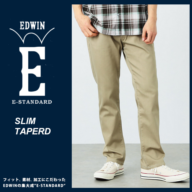 /少量入荷 EDWINエドウイン E-STANDRD COOL イースタンダード クールスリムテーパード日本製 ED32-714/32 9900円を(W32)｜売買されたオークション情報 ...
