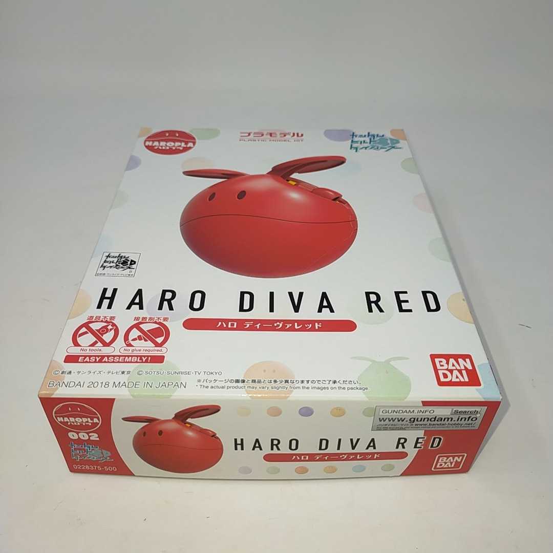 BANDAI バンダイ HAROPLA ハロプラ 未組立 HARO DIVA RED ハロディーヴァレッド ガンダムビルドダイバーズ S ...