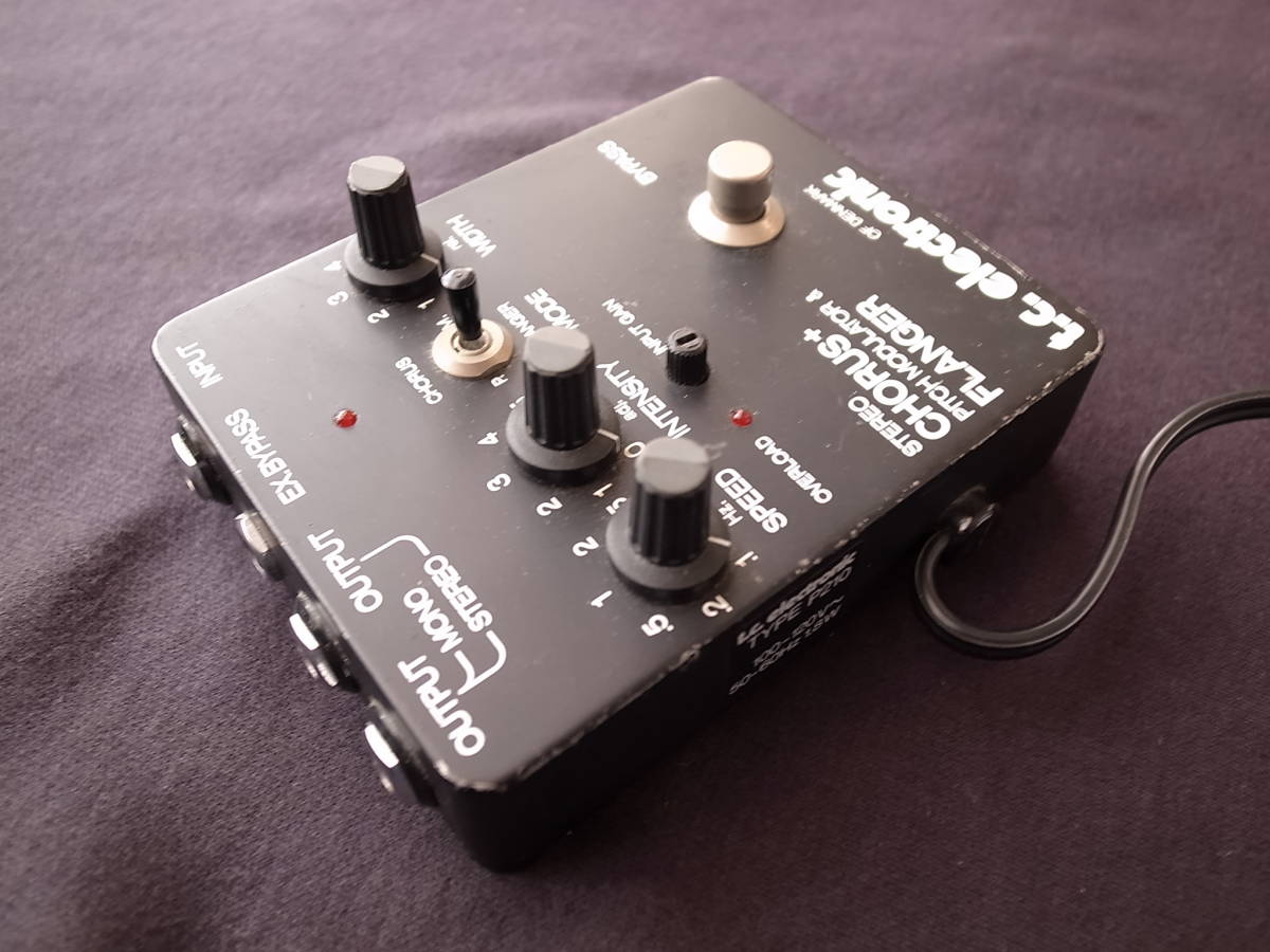 初期型 t.c. electronic OF DENMARK SCF STEREO CHORUS＋ PITCH MODULATOR ...