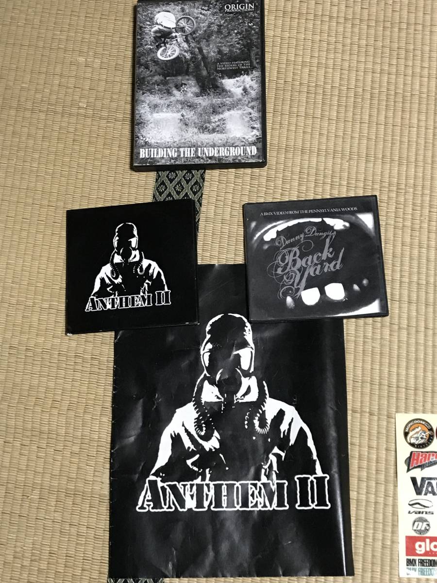 1円〜 処分品 2000年頃のBMXグッズ ステッカー Tシャツ DVD ポスター S&M METAL ODYSSEY SHiTLUCK ...