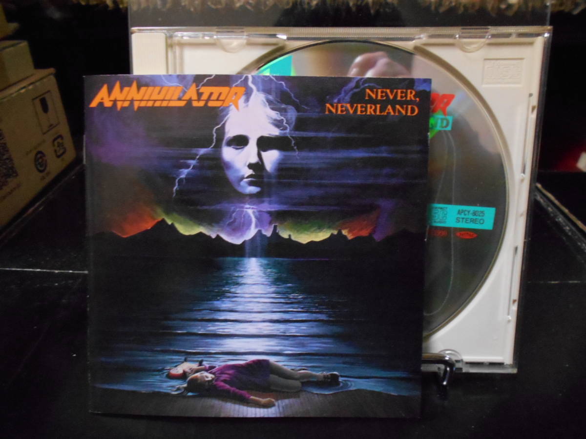 ANNIHILATOR Canada / Never Neverland 1990 カナディアンスラッシュメタル 2nd CD 国内盤(一般)｜売買されたオークション情報、yahooの商品情報 ...