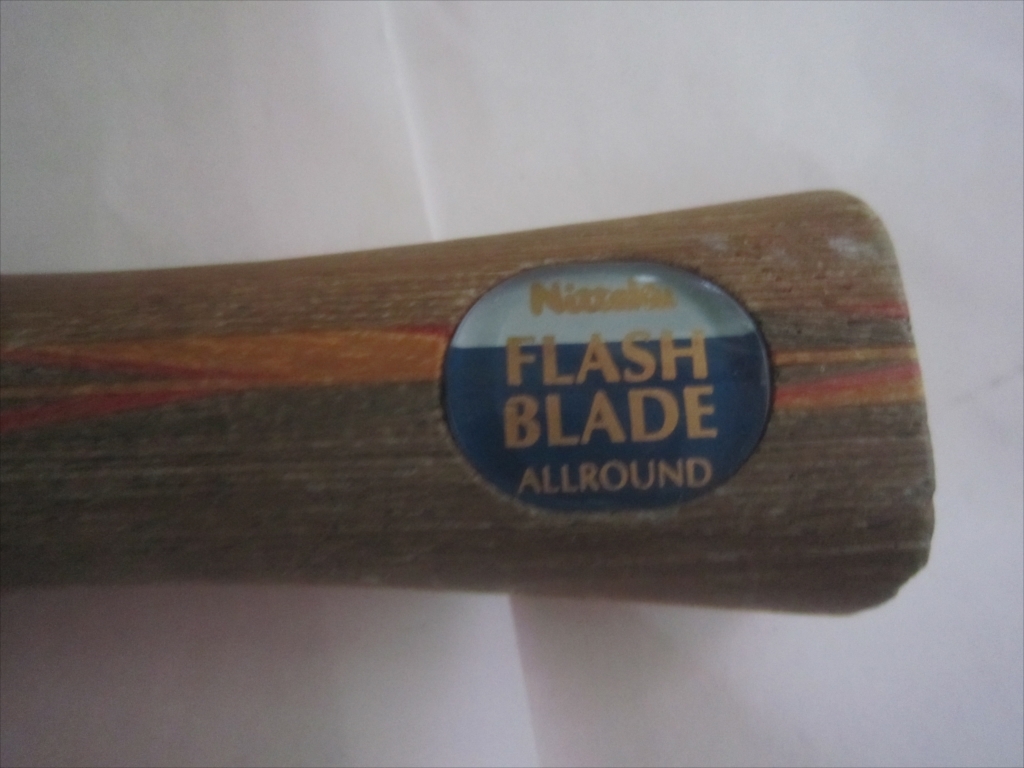 卓球 ラケット 両面ラバー付き ニッタク Nittaku FLASH BLADE ALLROUND MICRO(ペンホルダー)｜売買された ...