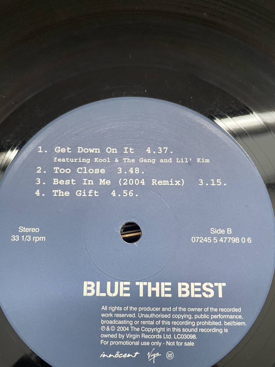 BLUE THE BEST TOO CLOSE THE GIFT BEST IN ME ONE LOVE CURTAIN FALLS(R&B ...