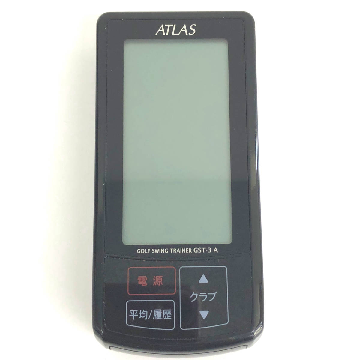 P05005 ゴルフスイングトレーナー ATLAS アトラス ユピテル GST-3A K ブラック 左利き設定不要 通電のみ確認(ショット用 ...