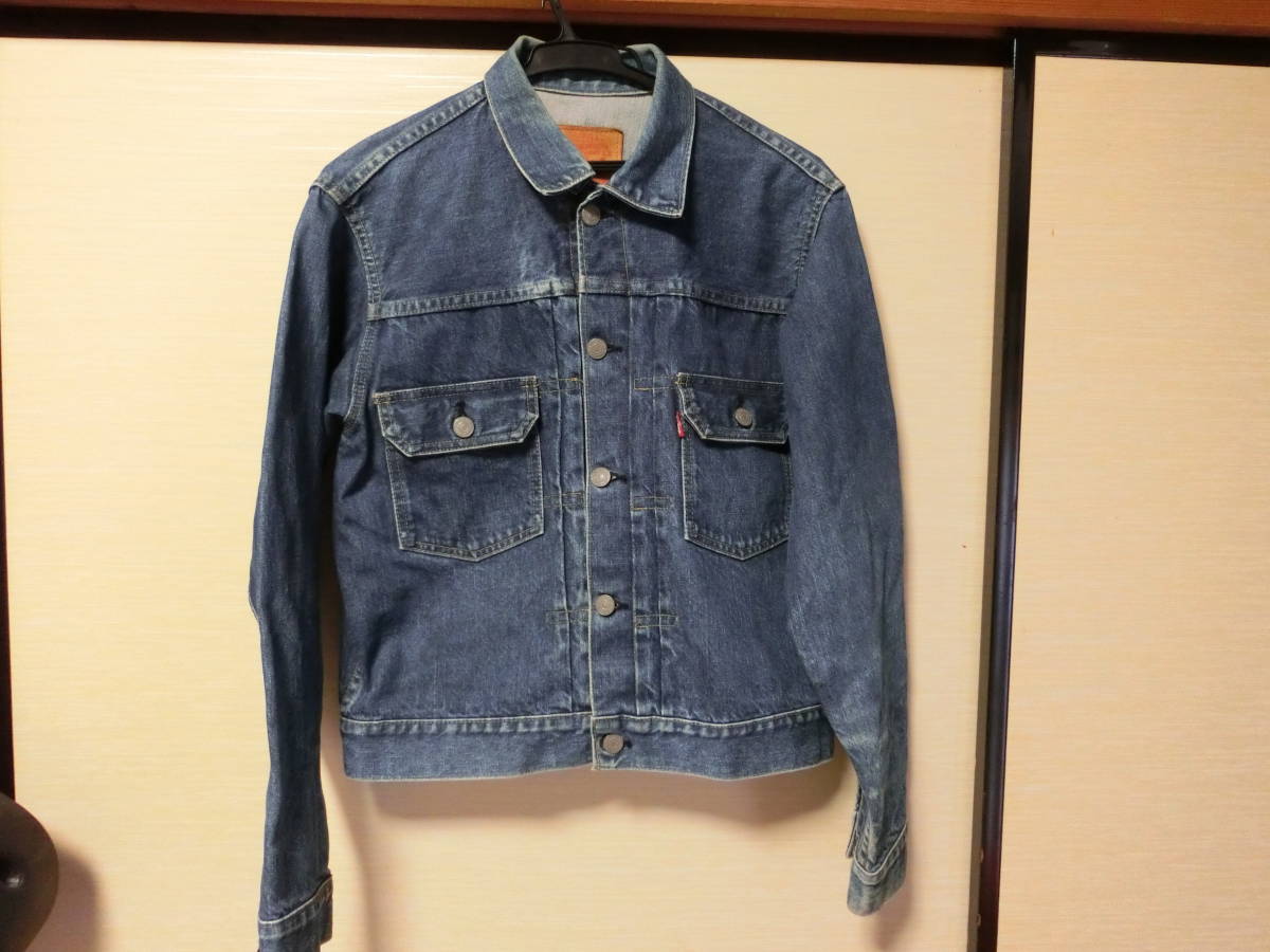 Levi's リーバイス Gジャン 2nd TYPE Ⅱタイプ セカンド レプリカ デニムジャケット BIG E 赤耳 71507 38 Mサイズ(Mサイズ)｜売買されたオークション情報 ...