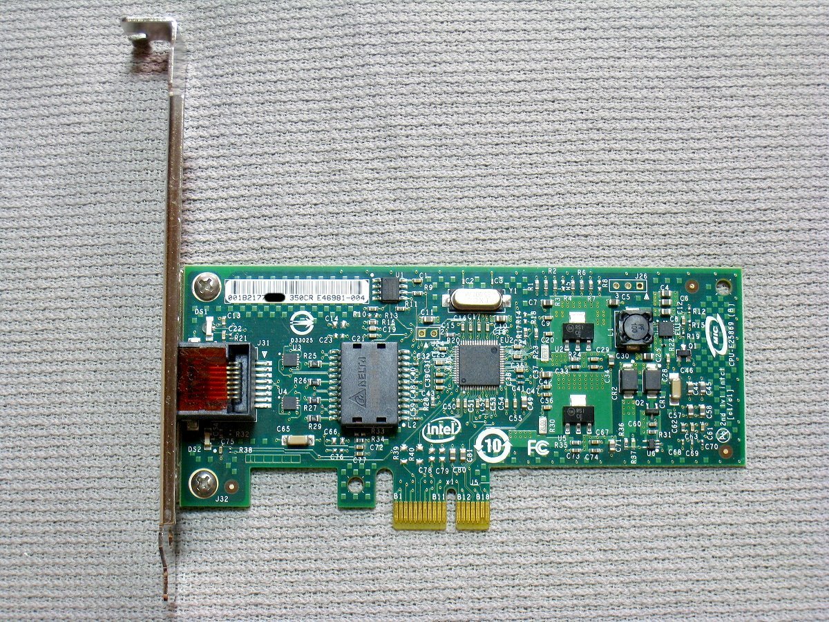 Intel Gigabit CT デスクトップ LANアダプタカード PCIE接続 EXPI9301CT B(LANカード)｜売買された ...