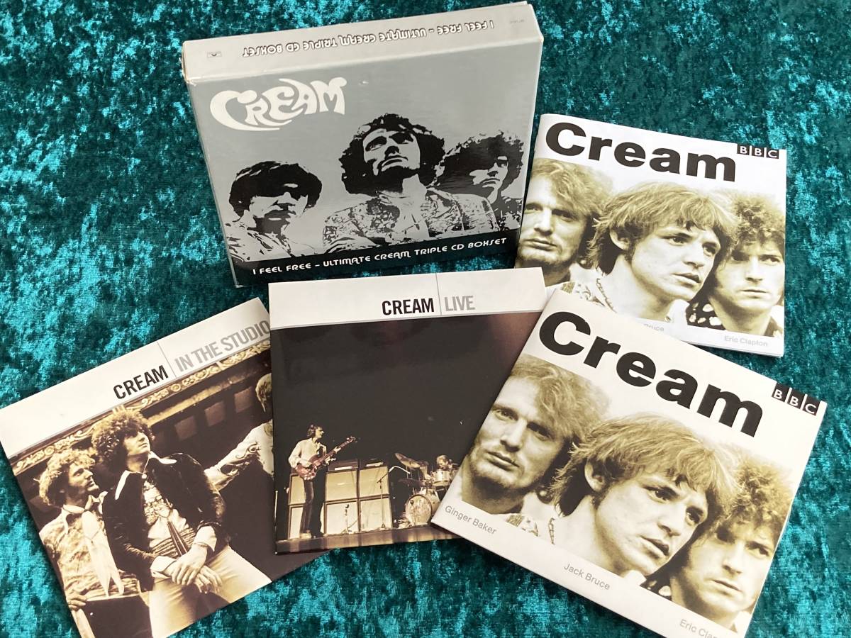CREAM 3CD 紙ジャケット仕様 BOXセット I FEEL FREE -ULTIMATE CREAM TRIPLE CD BOXSET ...