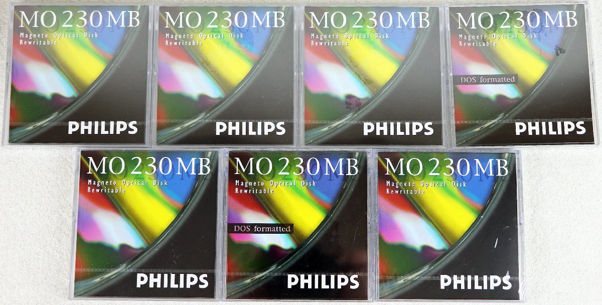 S 品 MOディスク 230MB 32枚セット PHILIPS/SONY/TEIJIN/ヤマダ電機/MITSUBISHI/KAO ...