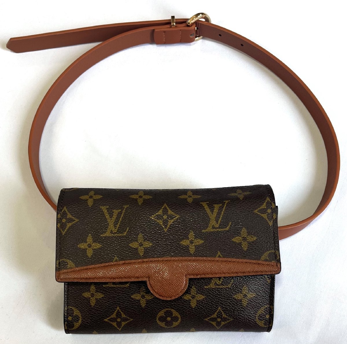 M4493 1円 LOUIS VUITTON ルイヴィトン モノグラム アルシュ ウエストポーチ バッグ(ポーチ)｜売買されたオークション情報 ...