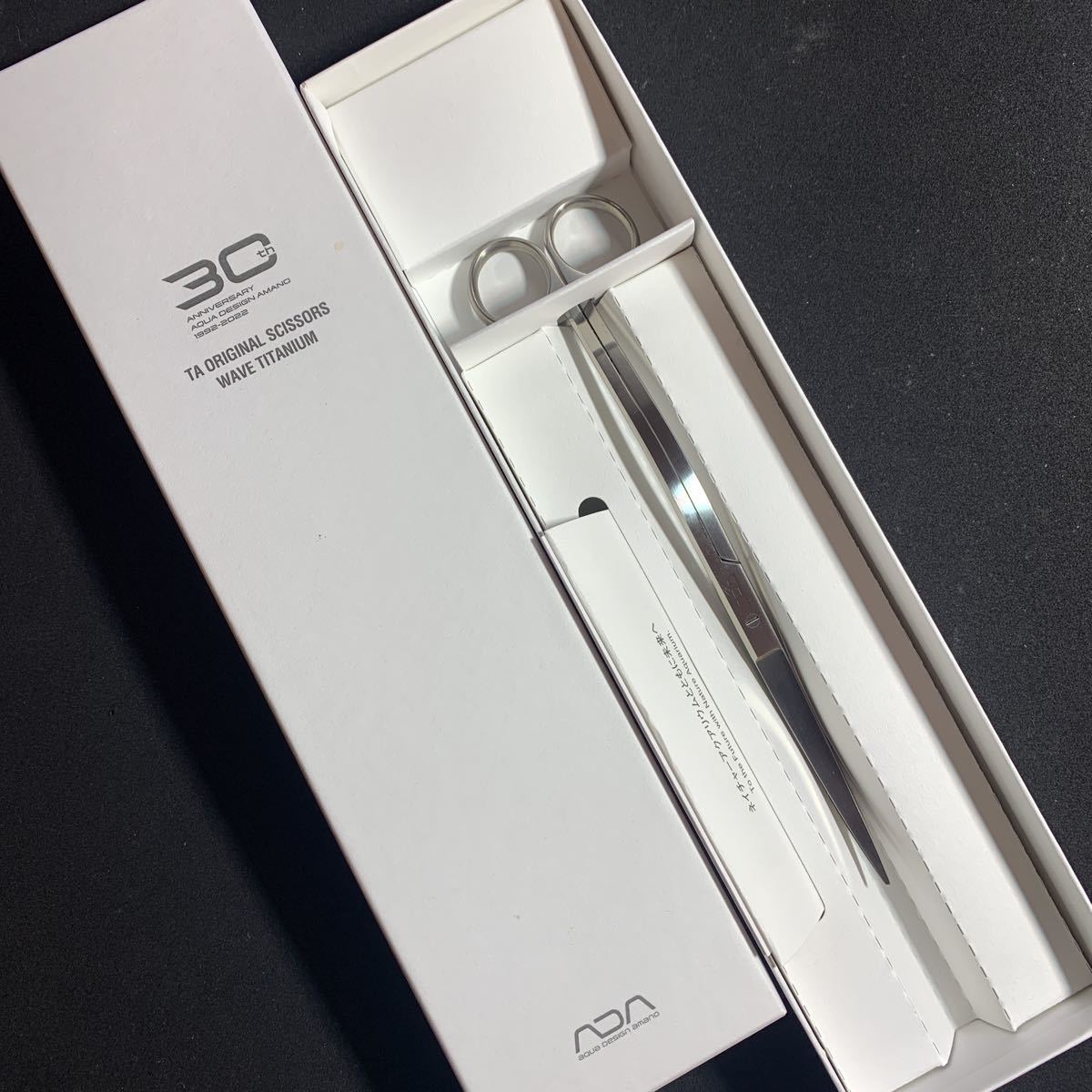 ADA 30th anniversary TA ORIGINAL SCISSORS WAVE TITANIUM(トリミング用品)｜売買された ...
