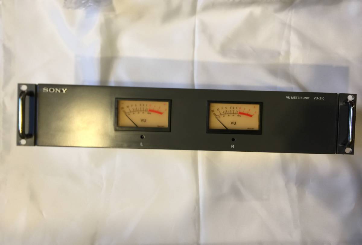 SONY VU－210 VU METER UNIT VUメーター(ソニー)｜売買されたオークション情報、yahooの商品情報をアーカイブ公開 ...