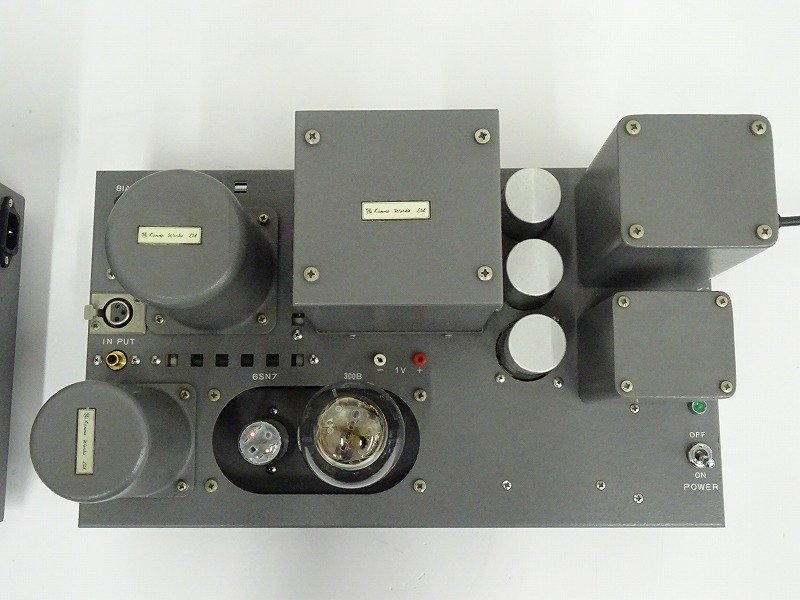 KANNO 300B-MN WesternElectric300B搭載真空管 モノラルパワーアンプペア カンノ製作所 011027001A-3 ...