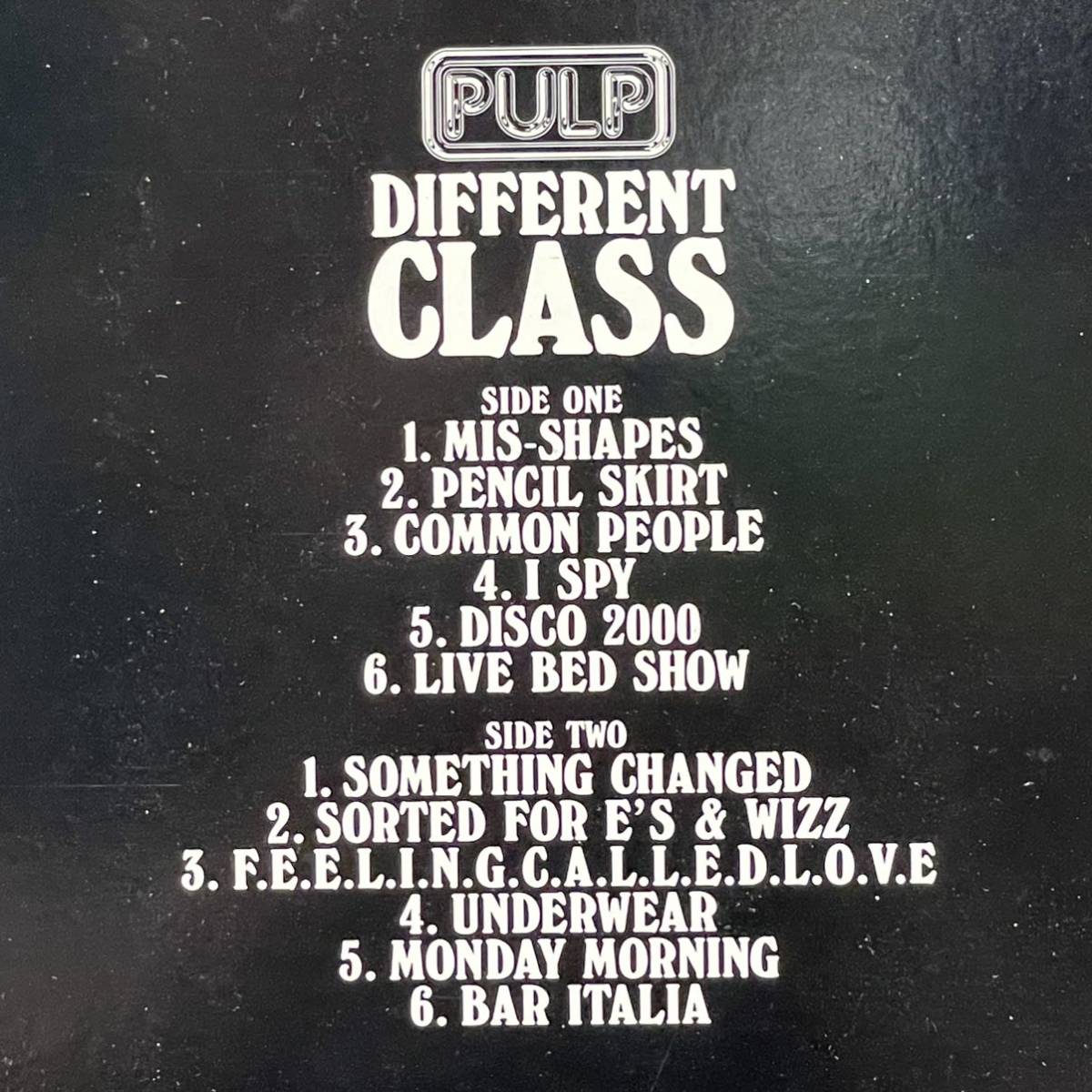 PULP Different Class UK Orig LP 95年 ブリットポップ OASIS BLUR DAFT PUNK ギターポップ パルプ(P)｜売買されたオークション情報 ...