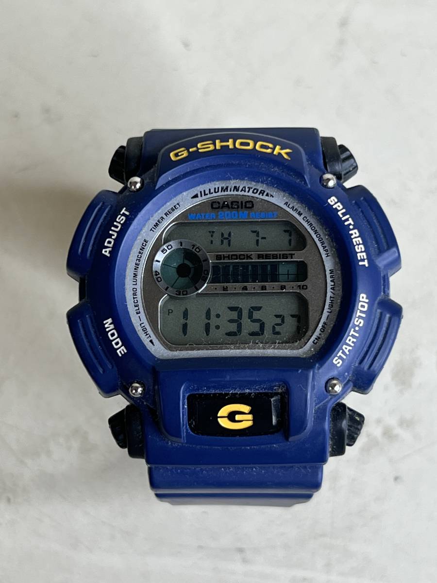 CASIO カシオ G-SHOCK ジーショック 3232 DW-9052 ブルー 青 腕時計 現状品(その他)｜売買されたオークション情報 ...