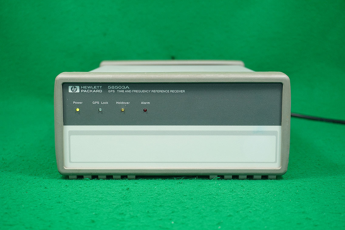ヒューレットパッカード GPS時間/周波数基準レシーバ 58503A GPS TIME AND FREQUENCY REFERENCE ...