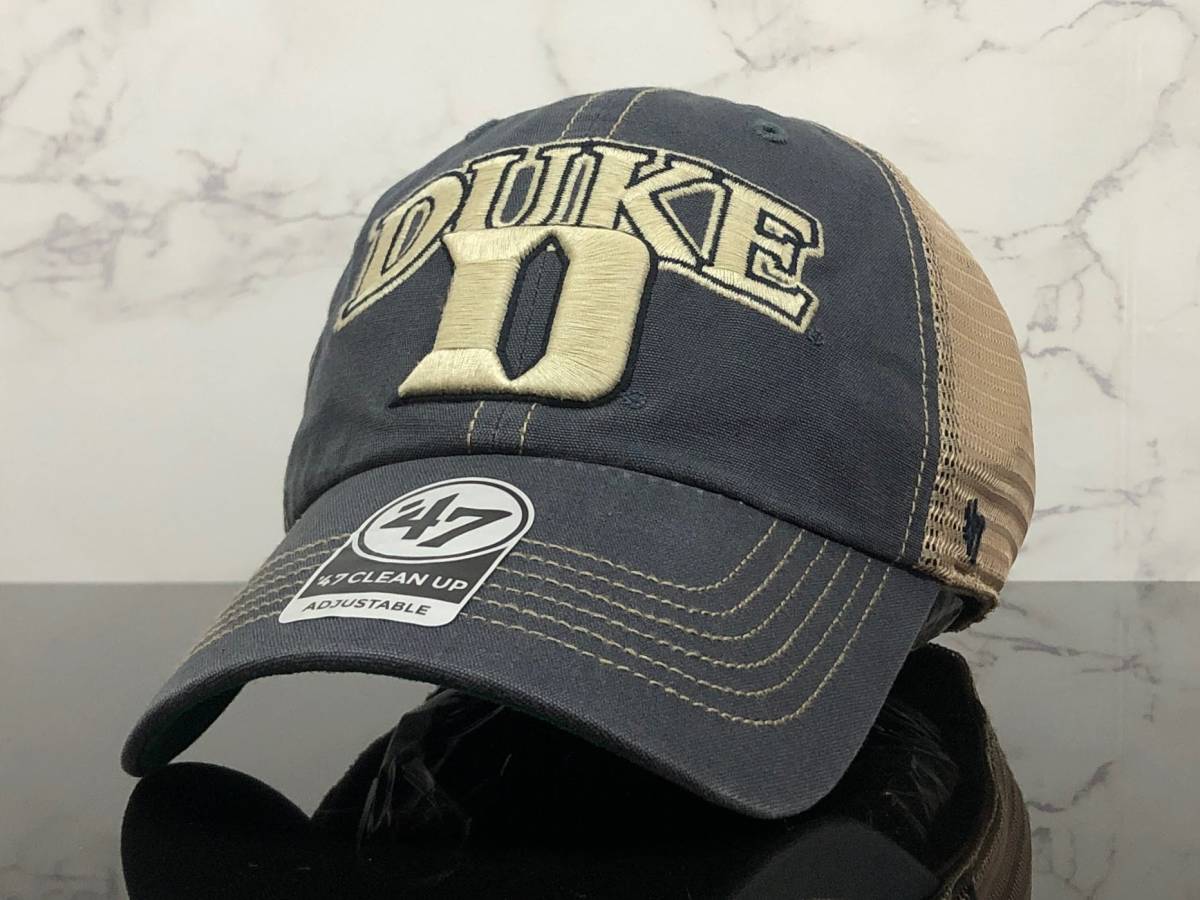 品 176T '47BRAND×NCAA デューク ブルーデビルズ Duke Blue Devils U.Sカレッジ コラボキャップ 帽子 ...