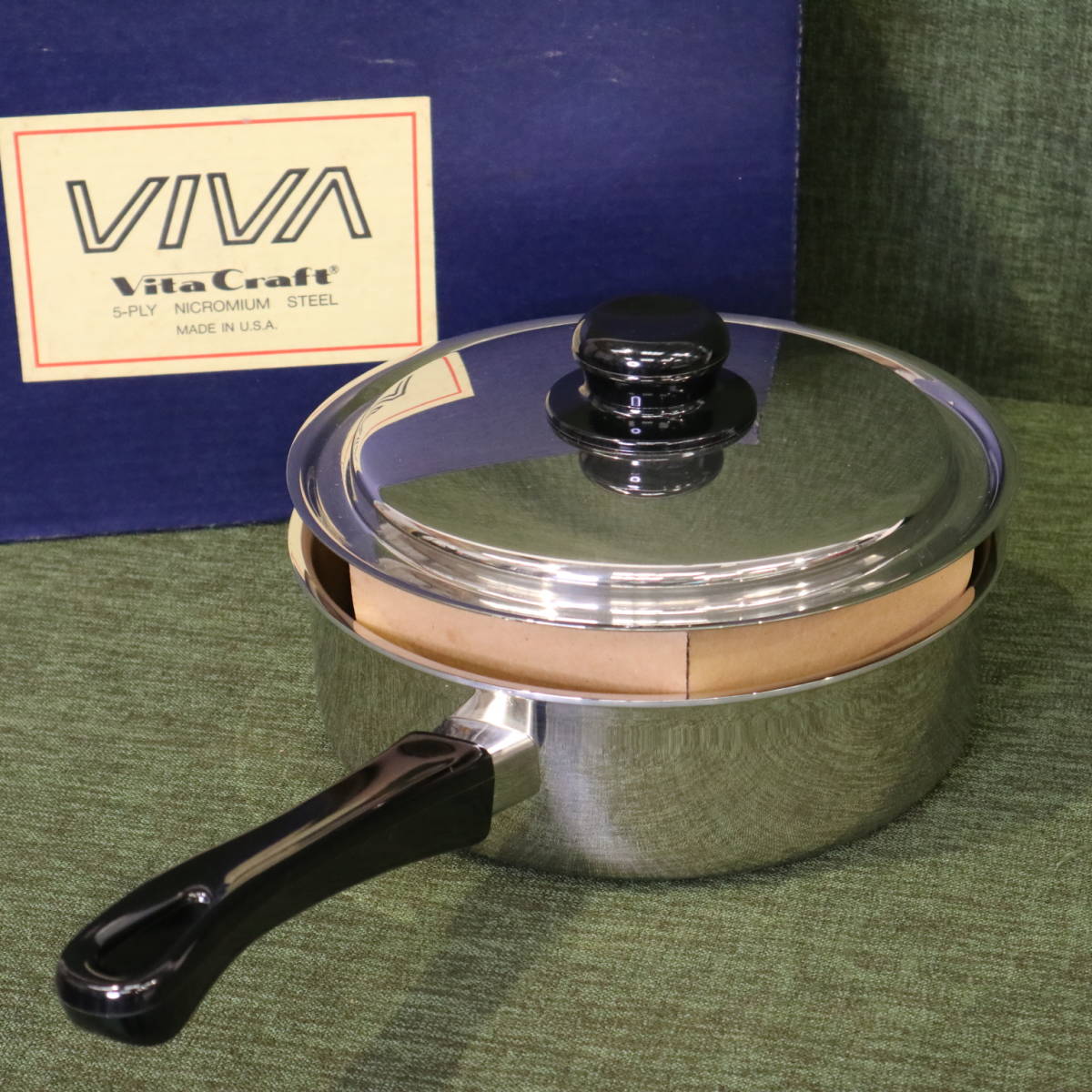 あ//A4013 保管品 Vita Craft ビタクラフト VIVA 片手鍋 2.4L No.0513 アメリカ製品 元箱(片手鍋)｜売買さ ...