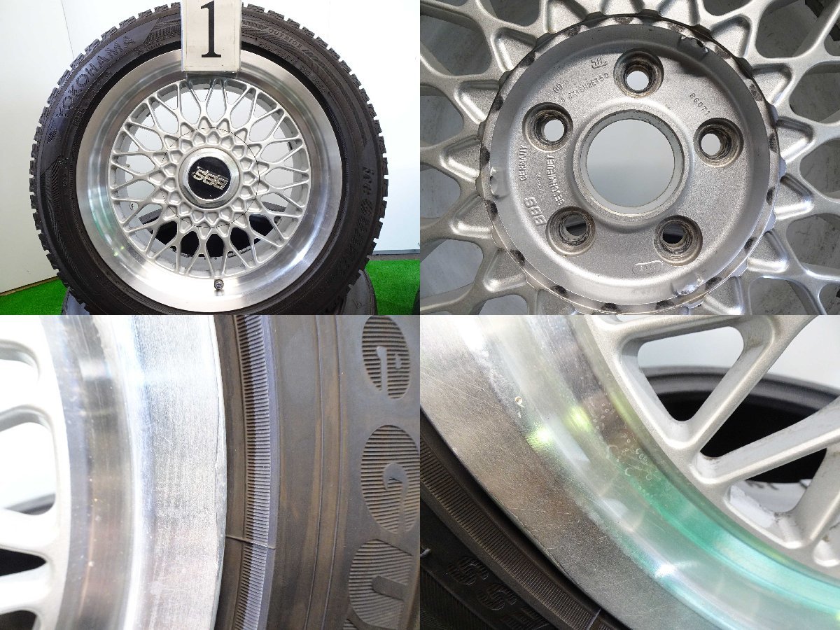 4本 BBS GERMANY RG131 RG071 16インチ 7J +42 8J +50 5H 114.3 スタッドレス ヨコハマ アイス ...