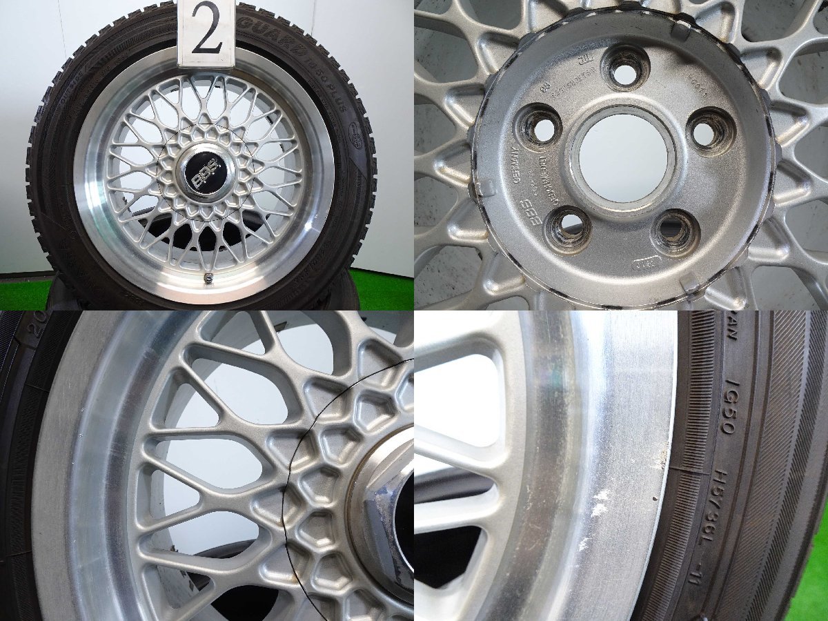 4本 BBS GERMANY RG131 RG071 16インチ 7J +42 8J +50 5H 114.3 スタッドレス ヨコハマ アイス ...