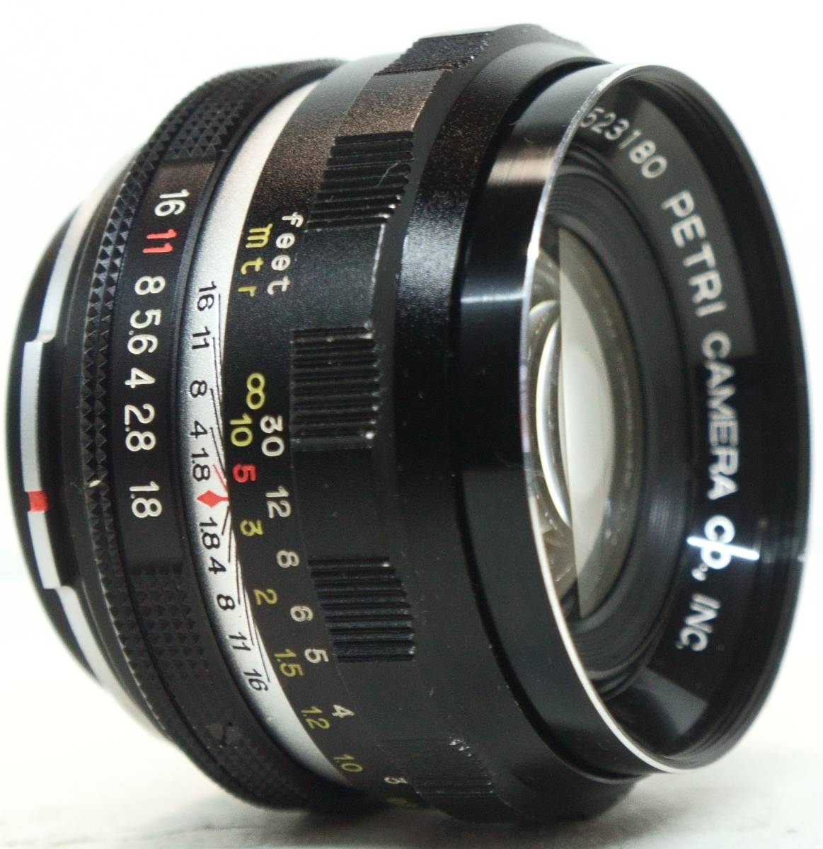 ~実写確認済~ 外観 のボケる単焦点レンズ ペトリ用 PETRI CAMERA C.C Auto f=55mm F1.8 G1068(一眼カメラ用（マニュアルフォーカス）)｜売買された ...