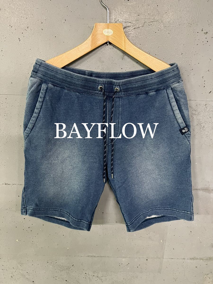 BAYFLOW インディゴスウェットショートパンツ(Lサイズ)｜売買されたオークション情報、yahooの商品情報をアーカイブ公開 - オークファン（aucfan.com）