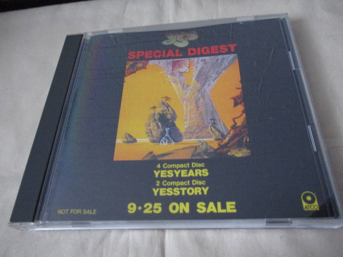 YES Special Digest ’91 サンプル オンリー 非売品 4枚組”Yesyears”/2枚組”Yesstory”からの ...