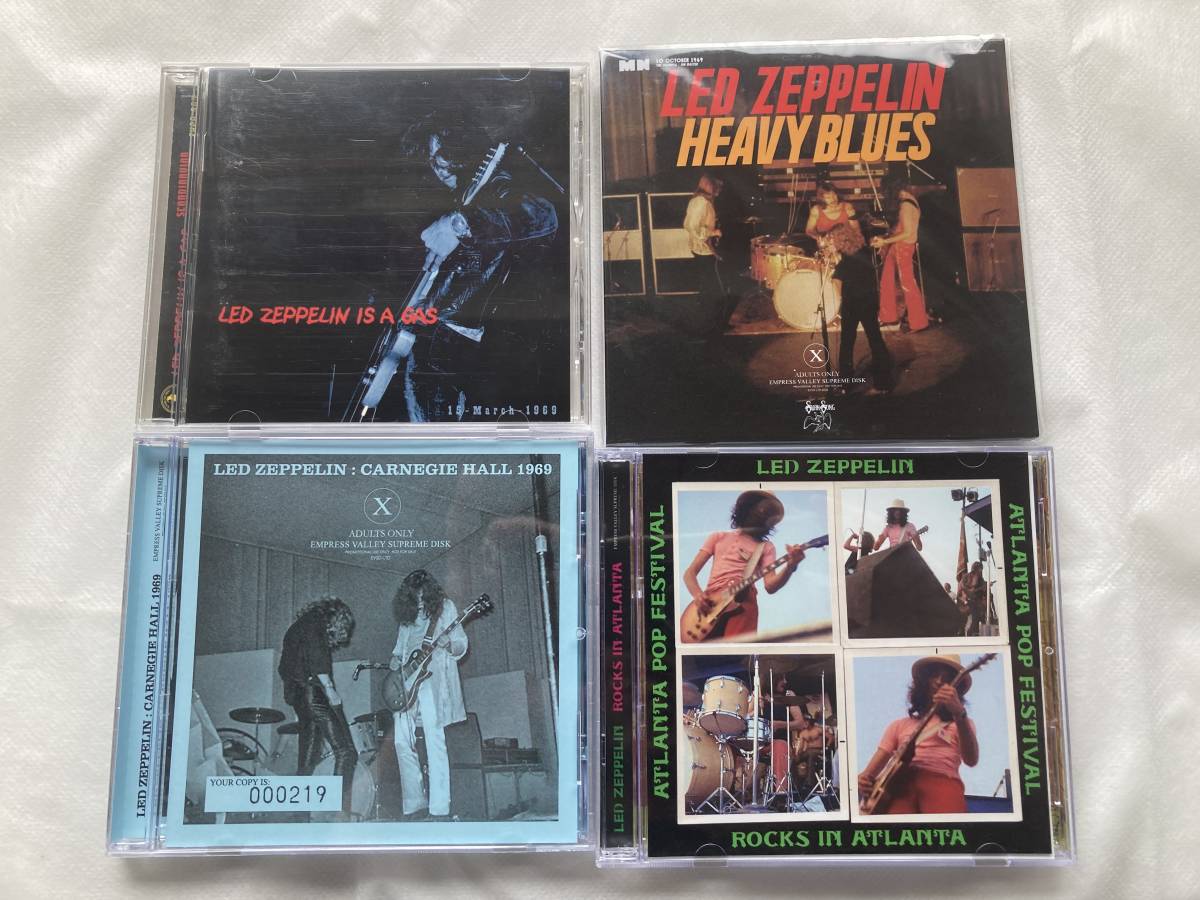 Led Zeppelin エンプレスバレイ ANTRABATA ブタマァク 9アイテム 17CD 高音質 ブート大手のみ(Led ...