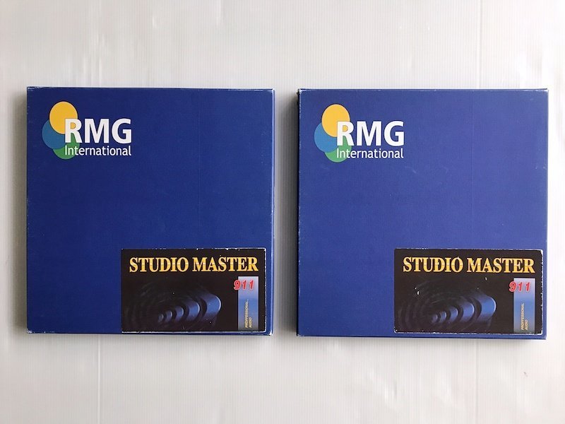 オープンリールテープ RMG STUDIO MASTER 911 元箱付き メタルリール 使用済み 現状品 まとめ売り 5(オープンリール ...