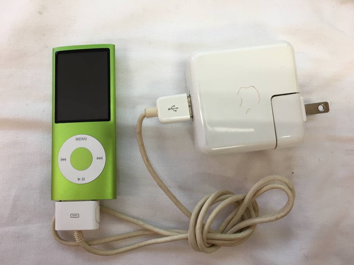 佐川発送 Apple アップル iPod nano 8GB 第4世代 MODEL NO:A1285 黄緑 01(iPod nano)｜売買され ...