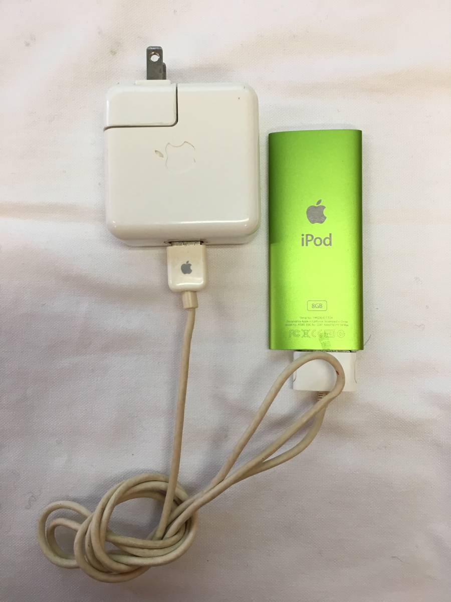 佐川発送 Apple アップル iPod nano 8GB 第4世代 MODEL NO:A1285 黄緑 01(iPod nano)｜売買され ...