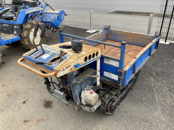 茨城県 結城市 四国製作所 運搬車 XL391 運搬 ダンプタイプ 肥料 収穫 農作業 農業機械 農機具 直Q6548709(運搬車 ...