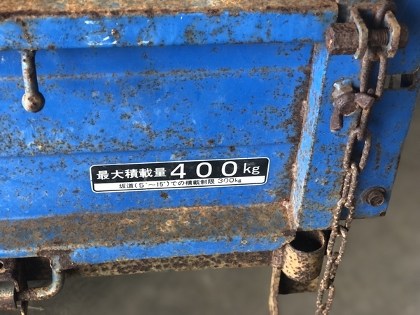 茨城県 結城市 四国製作所 運搬車 XL391 運搬 ダンプタイプ 肥料 収穫 農作業 農業機械 農機具 直Q6548709(運搬車 ...