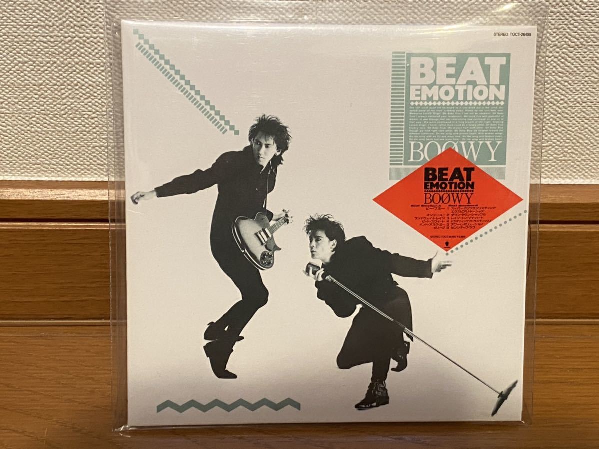 BOOWY BEAT EMOTION 紙ジャケ CD 氷室京介 布袋寅泰(BOOWY)｜売買されたオークション情報、yahooの商品情報をアーカイブ公開 - オークファン（aucfan.com）