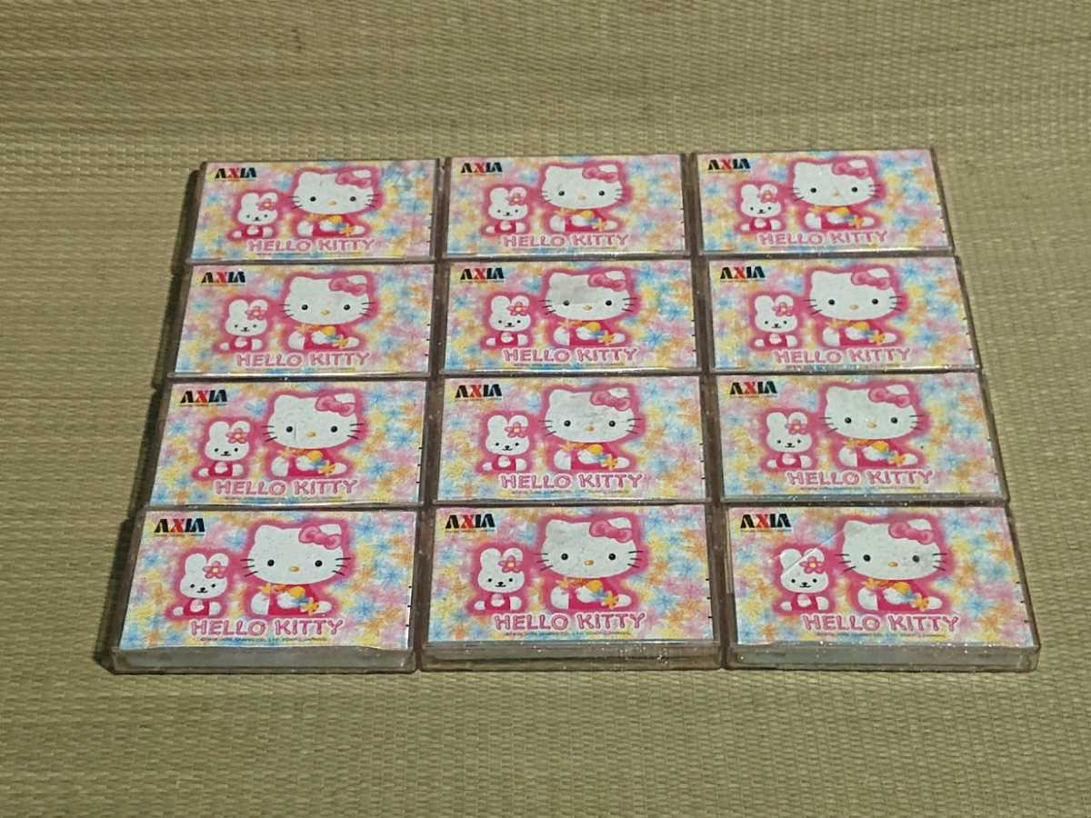 AXIA HELLO KITTY ハローキティ ハイポジ カセットテープ 120分 12本(記録媒体)｜売買されたオークション情報、yahoo ...