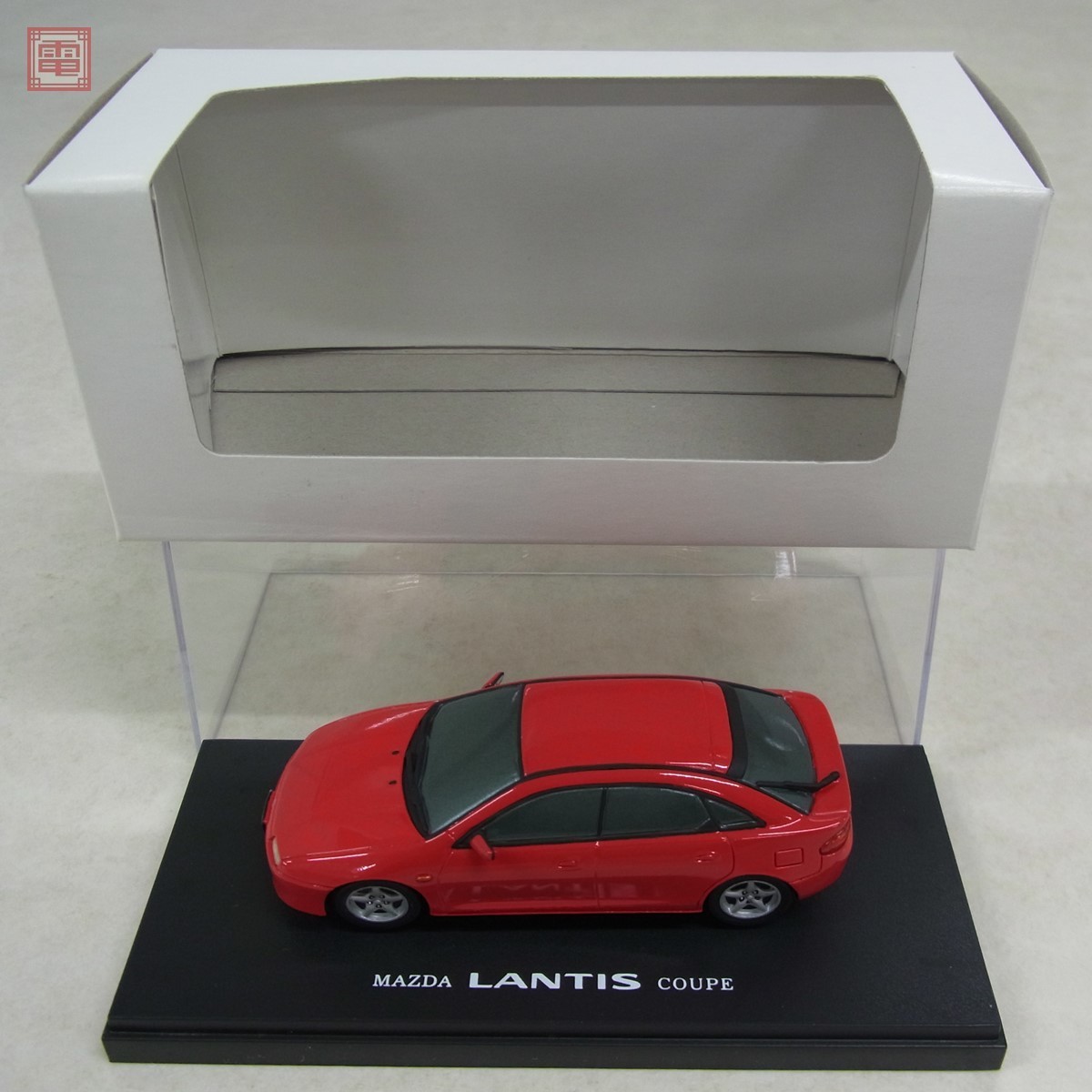 USE BRAND 1/43 マツダ ランティス クーペ タイプR レッド ポリストーン製 MAZDA LANTIS COUPE Type R ...
